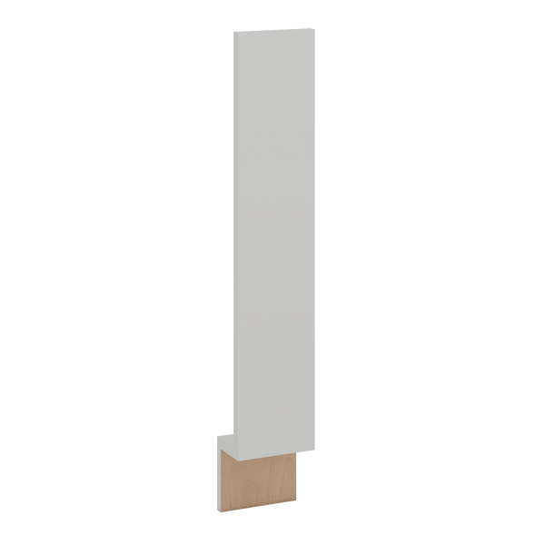 Premium White Shaker Full Overlay Base Filler – RTA Unassembled - RTA ...