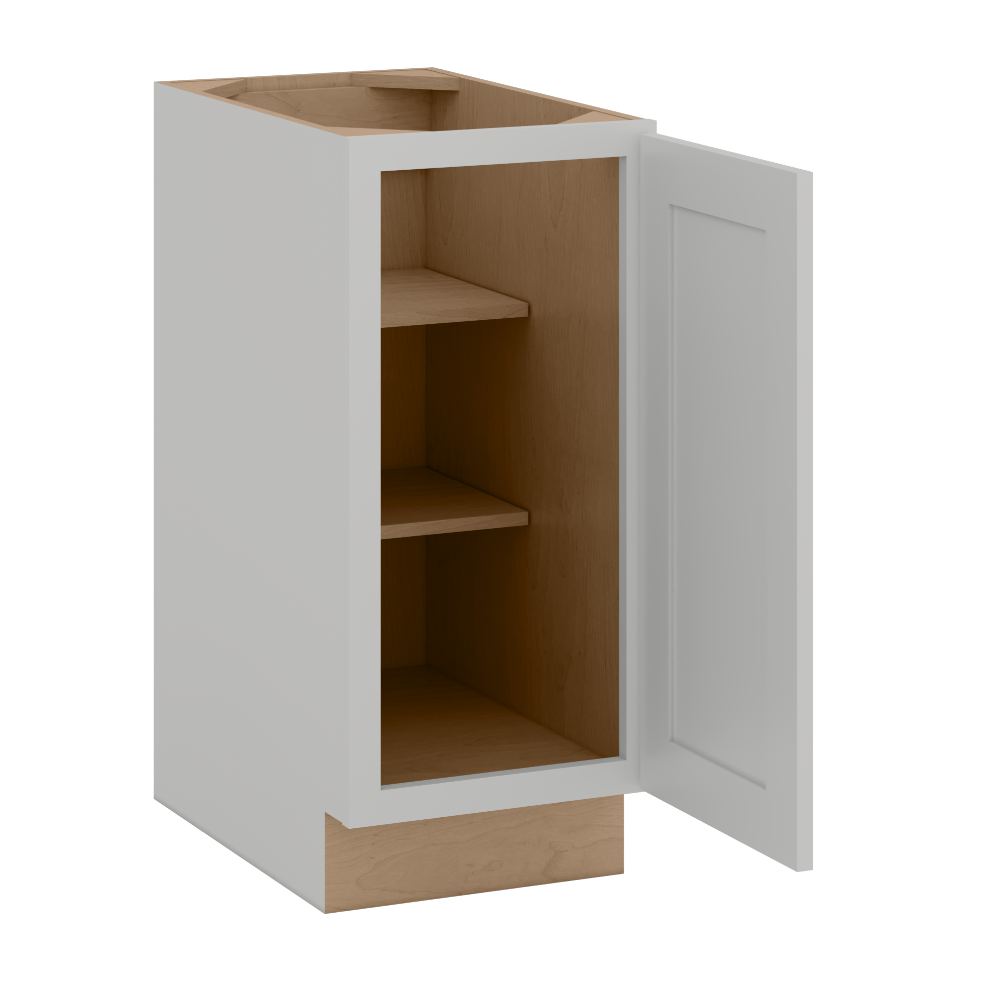 Northpoint 9" 12" 15" 18" Base Cabinet - One Full Door | Polar White ...