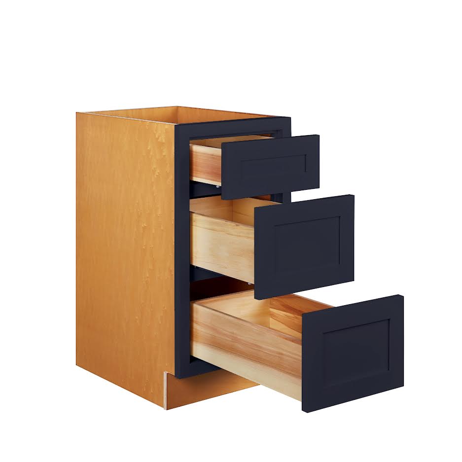 Oxford Blue Inset Shaker Kitchen Cabinets – RTA Wholesalers