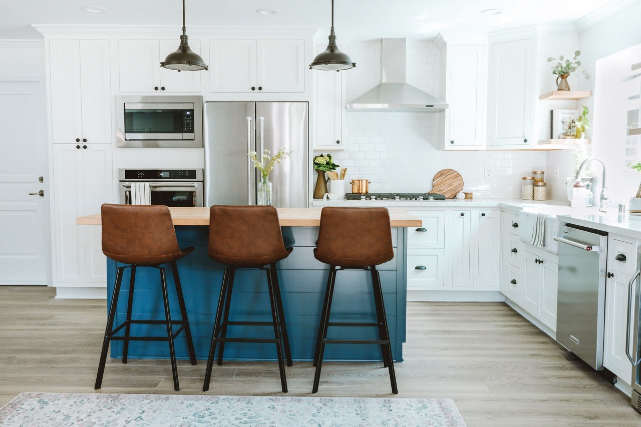 White Shaker Inset Kitchen Cabinets & Overlay Shaker | RTA Cabinets ...