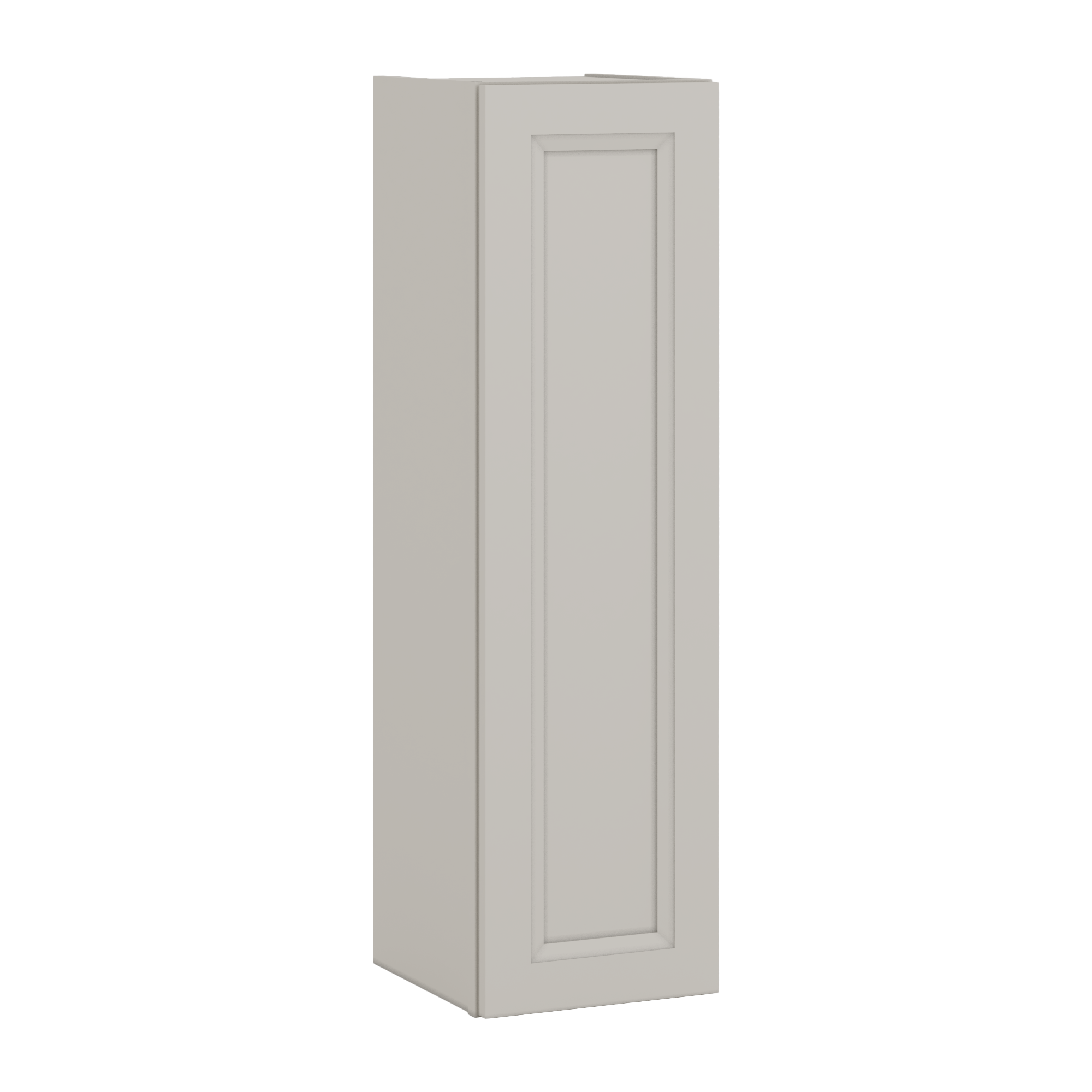 42" Tall 27LGDS Laguna Gray Double Shaker Wall Cabinet - Single Door 9 ...