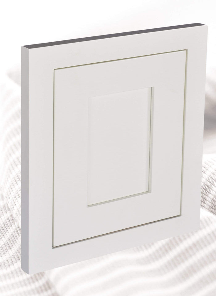 Sample Door Snow White Inset Shaker - Size 13-1/4" x 15-1/4" No Charge ...